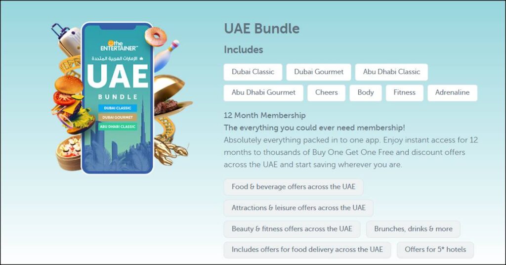 The Entertainer Dubai App for Dubai Budget-Savers | Dubai OFW
