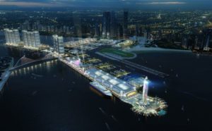 Soon to Rise: Dubai Harbour, a Project which includes a Light House ...