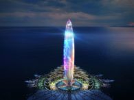 Soon to Rise: Dubai Harbour, a Project which includes a Light House ...