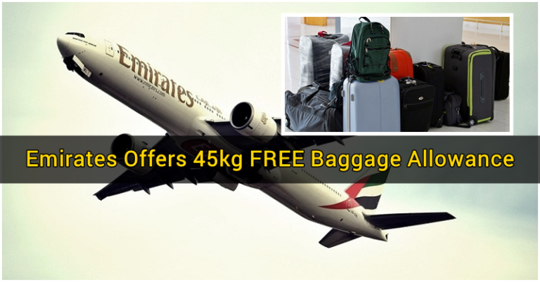 Emirates Offers 45kg FREE Baggage Allowance | Dubai OFW