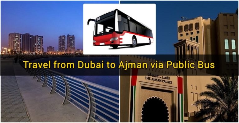 How to Travel from Dubai to Ajman via Public Bus Transport | Dubai OFW