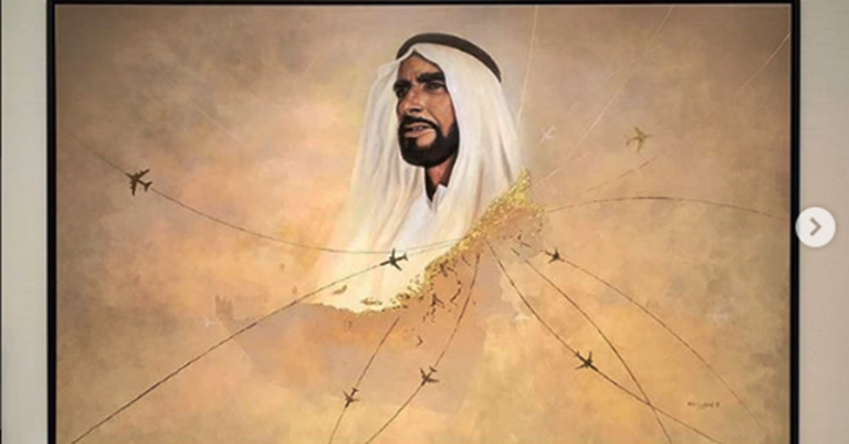 OFW’s Art Tribute for ‘Year of Zayed’ Receives Distinction | Dubai OFW