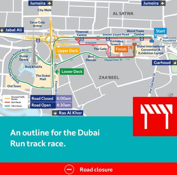 Sheikh Zayed Road Closure, Dubai Metro Timing on Nov. 8 for the Dubai ...