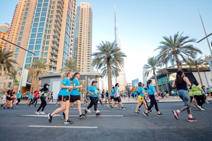 IN PHOTOS: HH Sheikh Hamdan Leads 278,000 Participants in Dubai Run ...