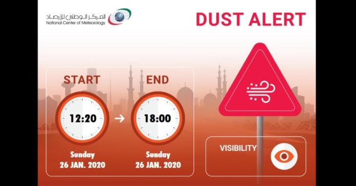 Dust & Weather Warning in UAE | Dubai OFW