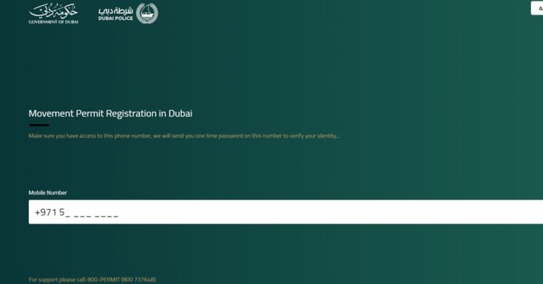 Mandatory “Move” Permit for Dubai Residents Going Out for Essentials ...