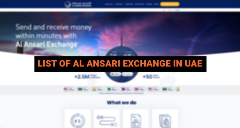 List of Al Ansari Exchange Branches in UAE | Al Ansari Dubai, Abu Dhabi ...