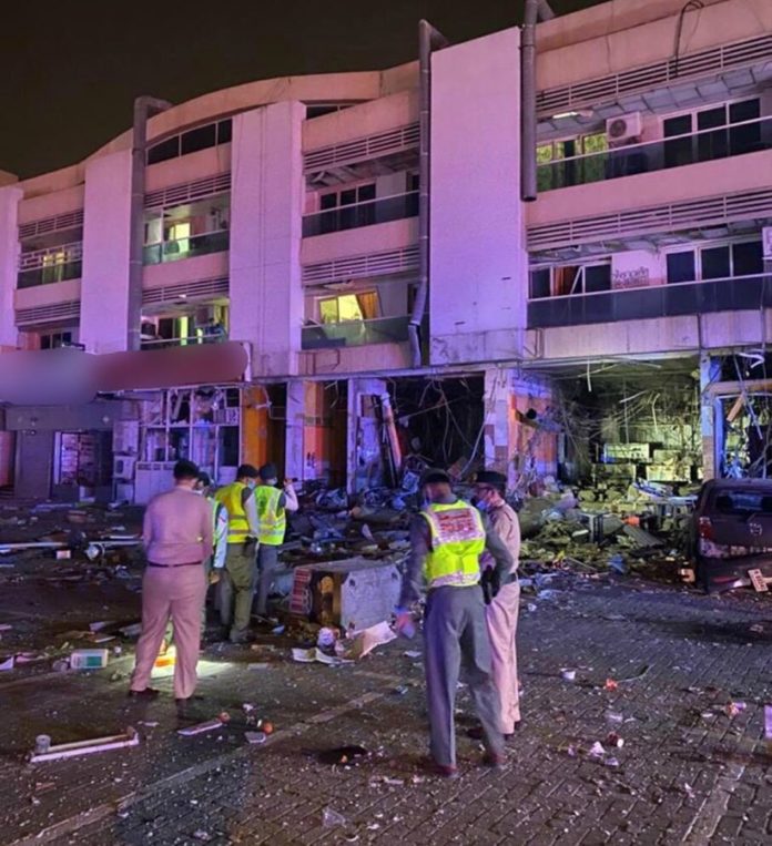 Gas Leak Explosion in a Restaurant in Damascus Street, Al Qusais ...