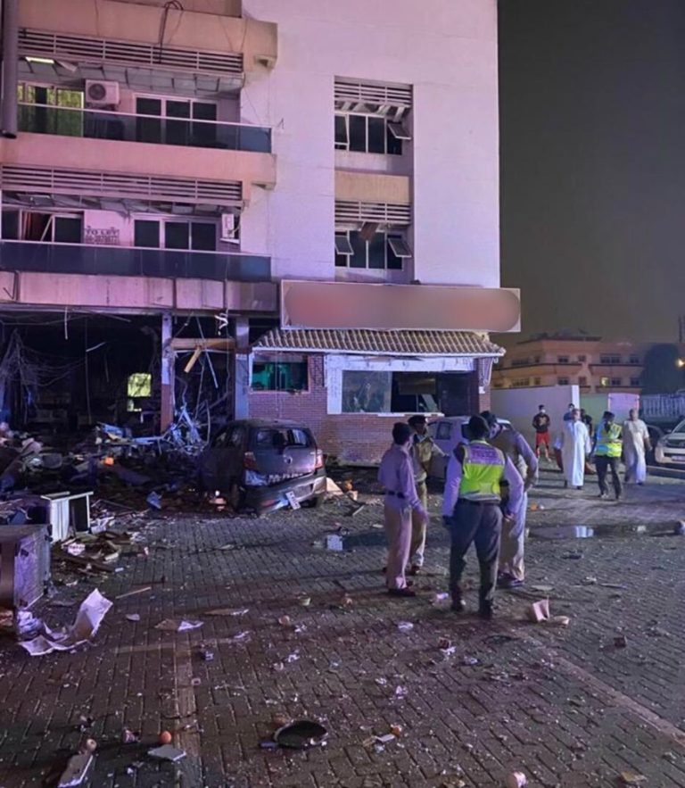 Gas Leak Explosion in a Restaurant in Damascus Street, Al Qusais ...