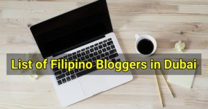 List of Filipino Bloggers in Dubai - Pinoy Vloggers and Influencers ...