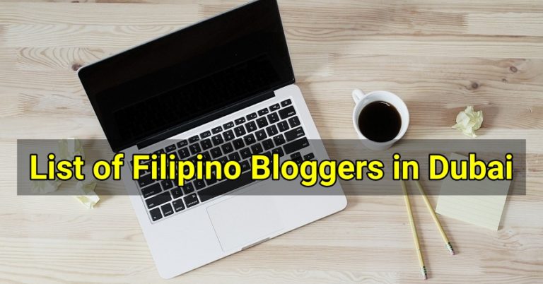 List of Filipino Bloggers in Dubai - Pinoy Vloggers and Influencers ...