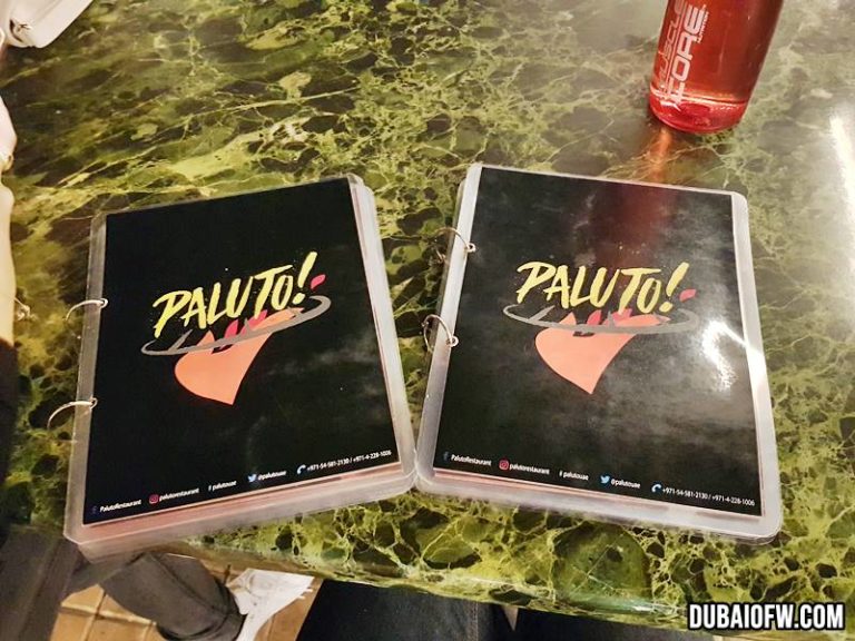 Paluto Restaurant in Deira Waterfront Market | Dubai OFW