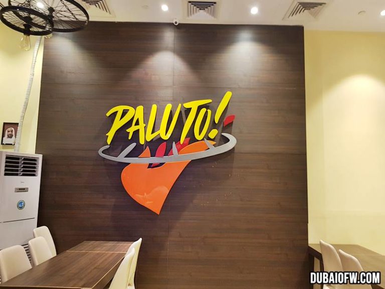 Paluto Restaurant in Deira Waterfront Market | Dubai OFW