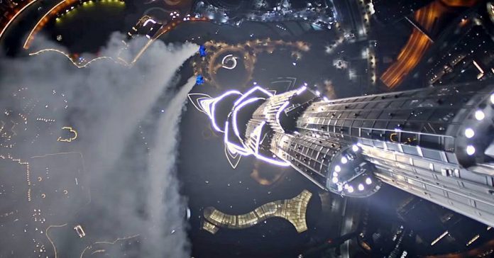 WATCH: XDubai Athletes Basejump from Burj Khalifa at Night | Dubai OFW