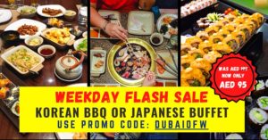 AED 95 Weekday Flash Sale at Sumibiya or Minato at Radisson Blu Hotel ...