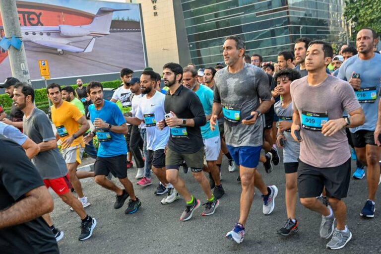 IN PHOTOS: HH Sheikh Hamdan Leads 278,000 Participants in Dubai Run ...