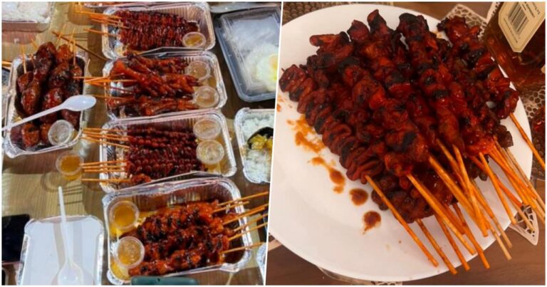“Inihaw King” of Dubai Sells Isaw, Pinoy Street Foods | Dubai OFW