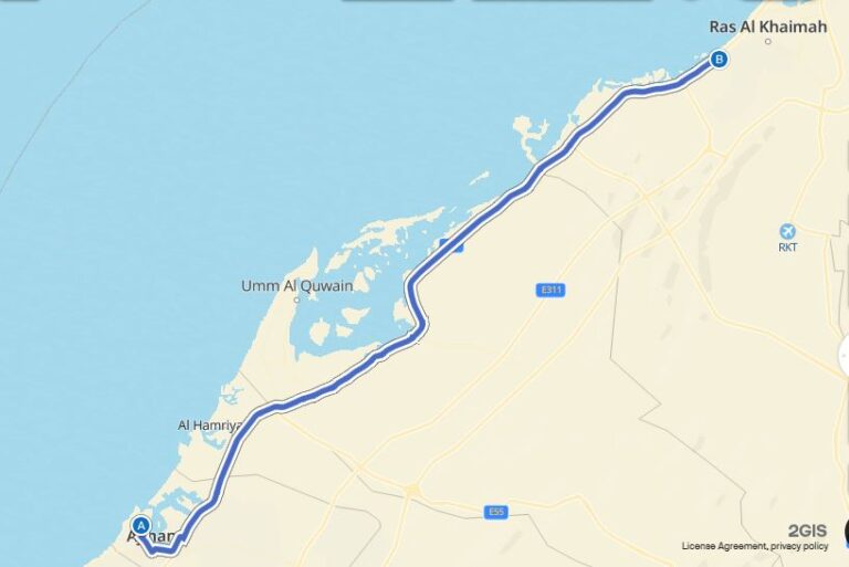 Ajman to Ras Al Khaimah Bus Timings | Dubai OFW