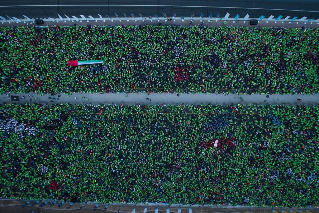 IN PHOTOS: HH Sheikh Hamdan Leads 278,000 Participants in Dubai Run ...