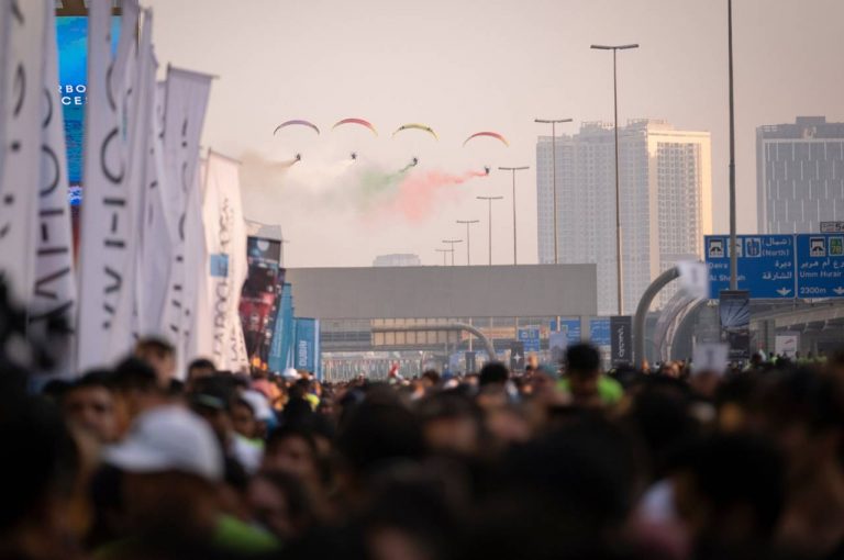 IN PHOTOS: HH Sheikh Hamdan Leads 278,000 Participants in Dubai Run ...