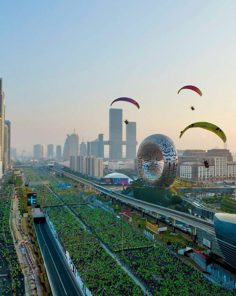 IN PHOTOS: HH Sheikh Hamdan Leads 278,000 Participants in Dubai Run ...