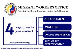 4 Ways to Avail of Employment Contract Verification in Dubai | Dubai OFW